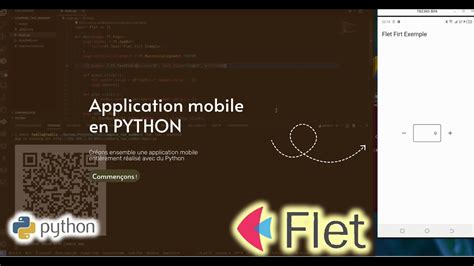 Begin With Flet Écrire Une Application Mobile En Python Flet
