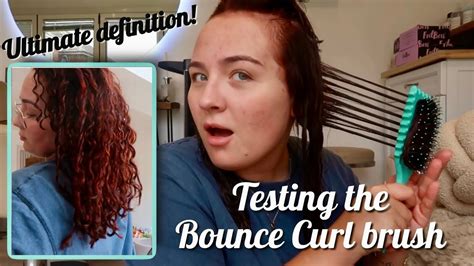 Testing The Tiktok Viral Bounce Curl Brush For Ultimate Definition Is