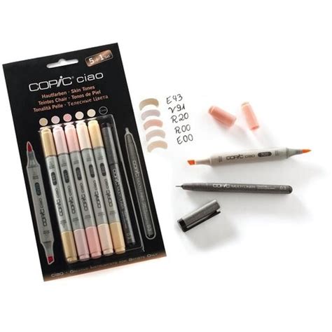 Markeri Copic Ciao Skin Tones Set 5 1