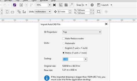 Importing Pdf Dwg Issues With Measurements Arrows CorelDRAW X