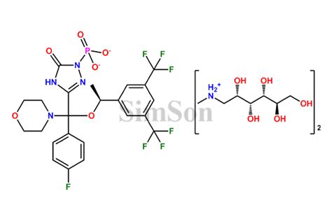 Fosaprepitant Dimeglumine Stereochemical Impurity Cas No Na Simson