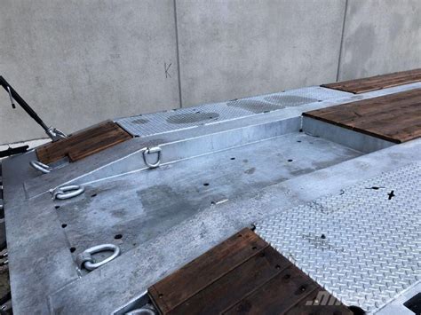 Möslein Ta4 Schwebheim 4 Achs Tieflader Anhänger Neufah Allemagne Doccasion Remorque