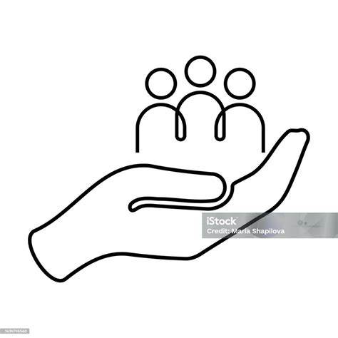 포용 사회적 형평성 라인 아이콘 개념에 대한 스톡 벡터 아트 및 기타 이미지 개념 경영자 공동체 Istock