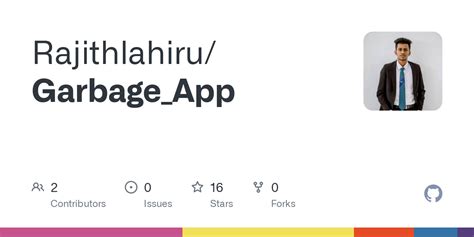 Github Rajithlahiru Garbage App