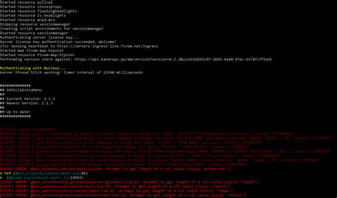 MySQL Error Connect ETIMEDOUT Resource Support Cfx Re Community