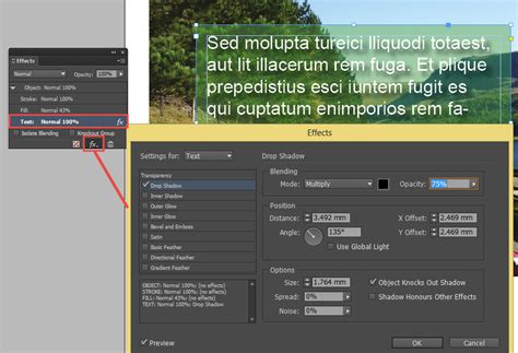 How To Use The Effects Panel In Adobe Indesign