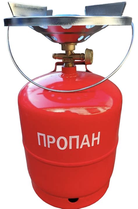 Газовий балон 8 літрів у комплекті з пальником продаж ціна у Одесі Побутові газові балони від