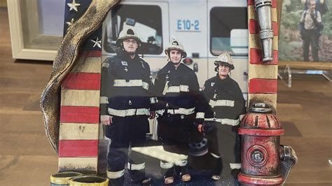 Local Fire Agencies Honor Former Fighter At Funeral In N Spokane