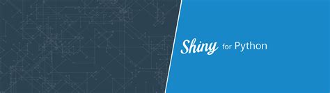 shiny for python alternative für python dashboards eoda gmbh