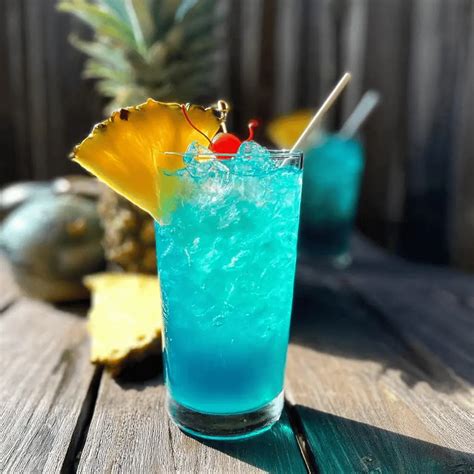 Refreshing Blue Hawaiian Mocktail Recipe Satisfy My Bite With Bella