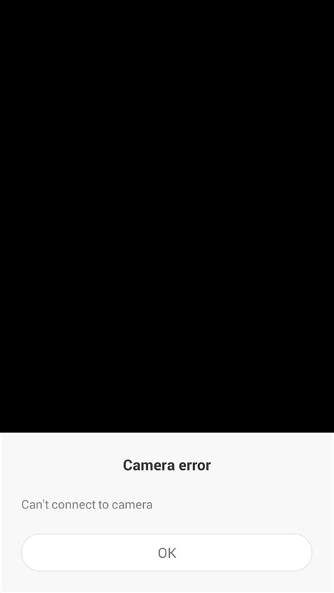 Cant Connect To Camera Error While Capturing Video Android Stack