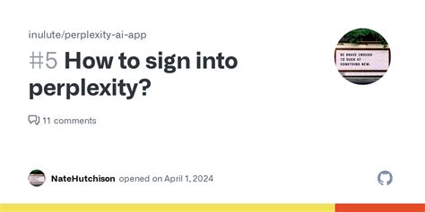 How To Sign Into Perplexity · Issue 5 · Inuluteperplexity Ai App · Github