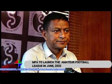Mfa To Launch The Amateur Football League In June 2022 Youtube