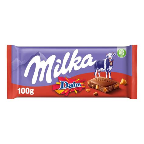 Milka Chocolade Reep Daim 5 Repen X 100 Gram Sligro Nl