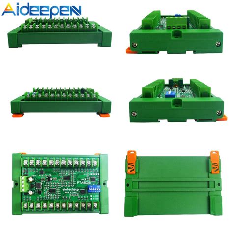 Aideepen 8ai Rs485 Analog Input Pt100 Rtd Rs485 Temperature Sensor Acquisition Module Ntc K