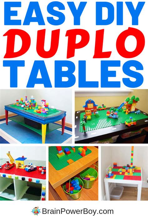 Diy Duplo Tables Hacks And Awesome Ideas