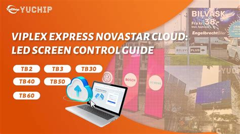 Viplex Express Novastar Cloud Led Screen Control Guide Tb2 Tb3 Tb40 Tb50 Tb60 Youtube