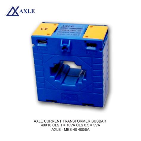 Axle Current Transformer Busbar 40x10 Cls 1 10va Cls 0 5 5va