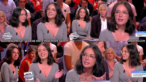Naked Agathe Auproux In Touche Pas Mon Poste