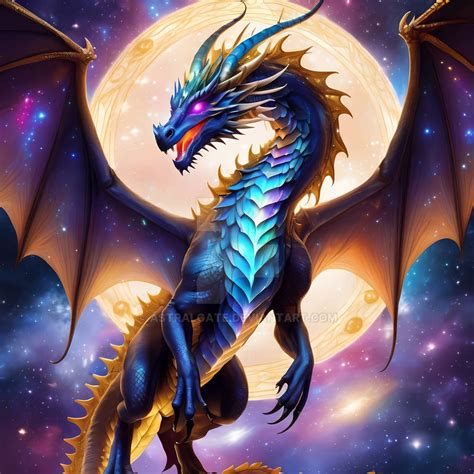 Cosmic Dragon By Astralgate On Deviantart