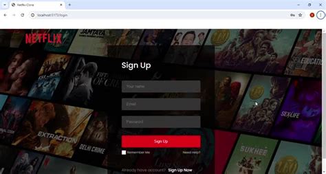 Vishnu P On Linkedin React Webdevelopment Javascript Netflixclone Opensource Frontend