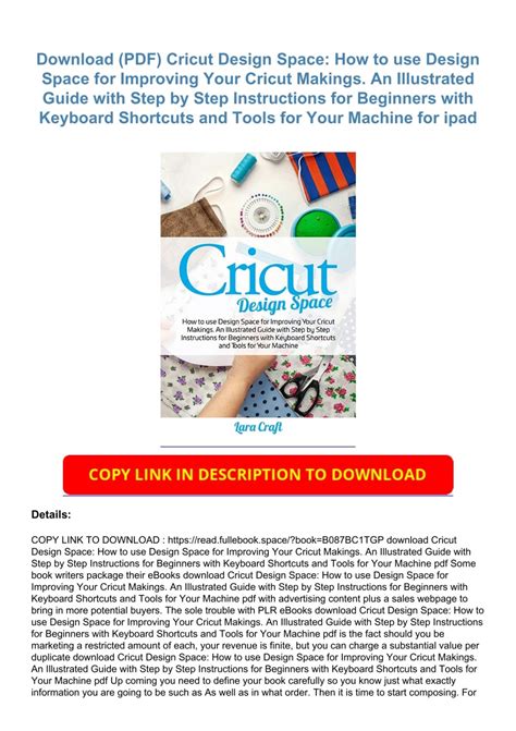 Download Pdf Cricut Design Space How To Use Design Space For Improving Your Cricut Makings