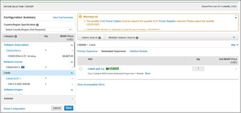 Cisco Catalyst 9400 Series Switches Ordering Guide Cisco 42 Off
