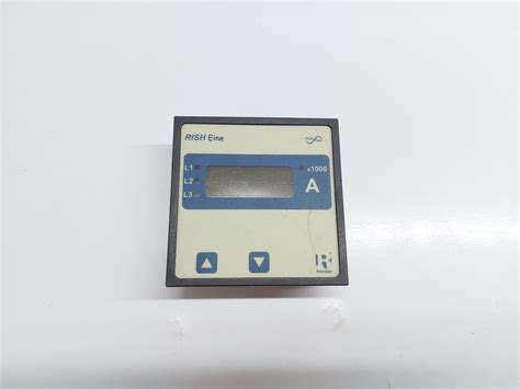 Rishabh Rish Eine 3a Voltage Dpm Meter Alvi Marine