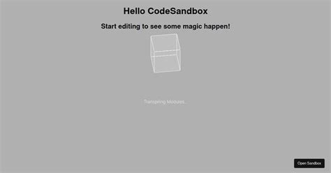 react typescript codesandbox