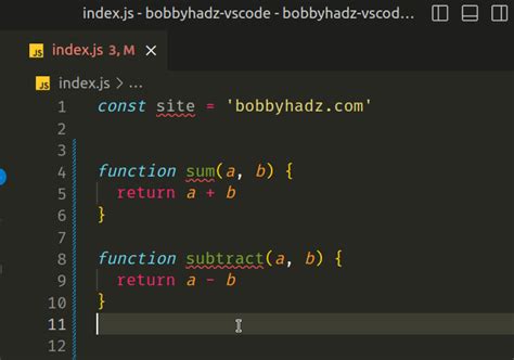 How To Show A Functionmethod List In Visual Studio Code Bobbyhadz