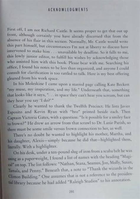 Example Of Acknowledgement Page Michael Smith