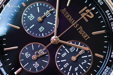 Ap Code 1159 Chronograph Purple Rosegold Oriental Horology