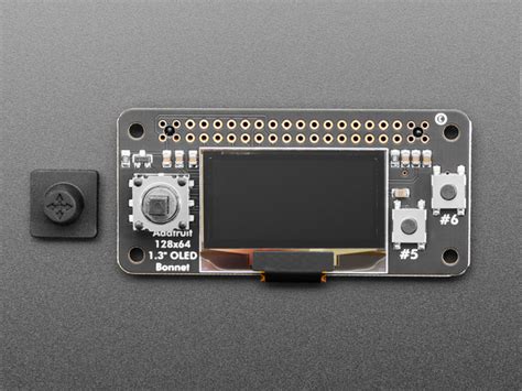 Adafruit 128x64 Oled Bonnet For Raspberry Pi Id 3531 Adafruit