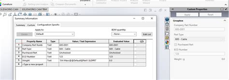 Fear Not Custom Properties To The Rescue In Solidworks Engineers Rule