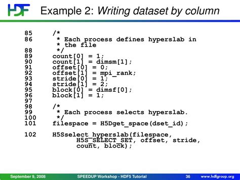 Ppt Parallel Hdf5 Tutorial Powerpoint Presentation Free Download