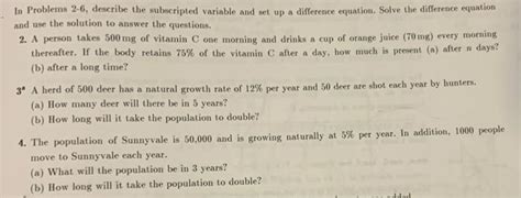 Solved In Problems 2 6 Describe The Subscripted Variable