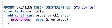 How To Have Named Check Constraints In Ddl Oracle Forums