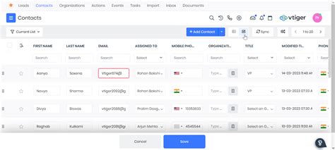 Big Little Things Grid Edit Vtiger Crm Blog