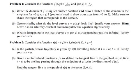 solved problem 1 consider the functions f x y y−xx and