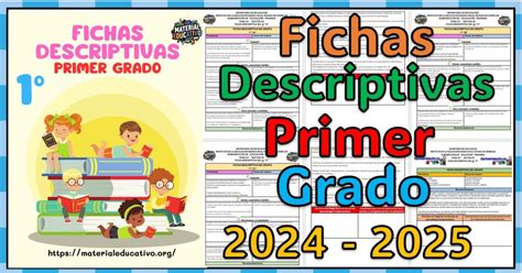 Fichas Descriptivas Del Alumno Para Primer Grado De Primaria Del Ciclo