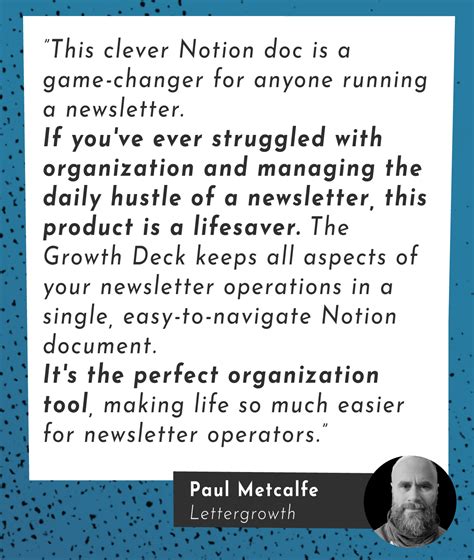 The Newsletter Growth Deck