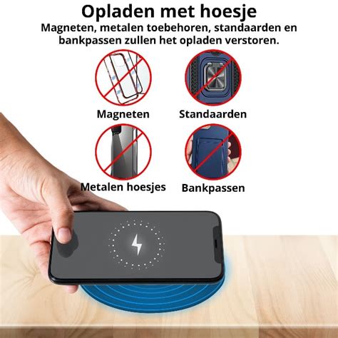 Draadloze Qi Oplader Inbouw Model Betaalbare Werkplek