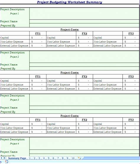 11 Excel Project Template Excel Templates Excel Templates