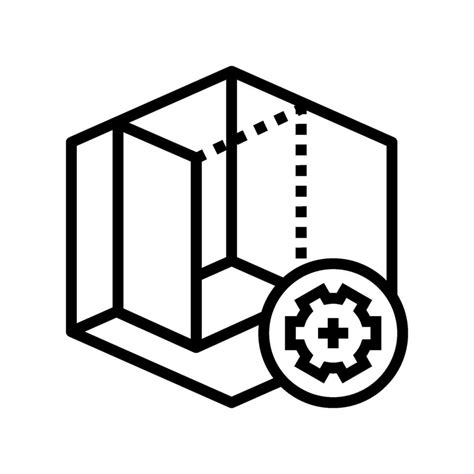 Space Optimization Interior Designer Line Icon Vector Illustration 33064546 Vector Art At Vecteezy