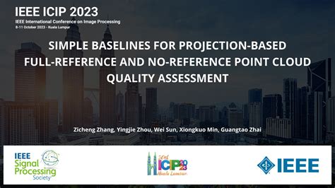 Simple Baselines For Projection Based Full Reference And No Reference
