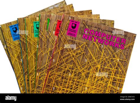 Computer Architecture And Operating Systems Books From The Open University Set On White Background