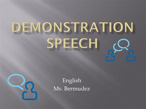 PPT Demonstration Speech PowerPoint Presentation Free Download ID 5278818