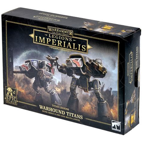 Купить Legions Imperialis Warhound Titans With Ursus Claws в магазине