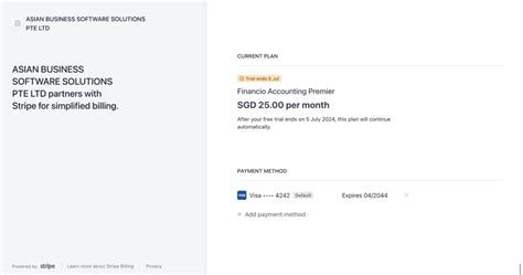 Add Replace New Card Payment Information In The Stripe Customer Portal Knowledge Base Financio