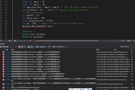 Can Not Finde Type Of Datasets When I Run · Issue 12 · Scisharp